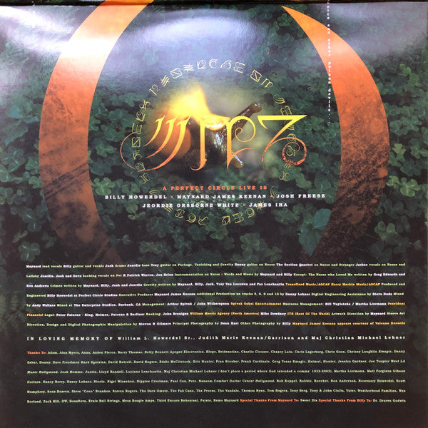 A Perfect Circle Thirteenth Step Live