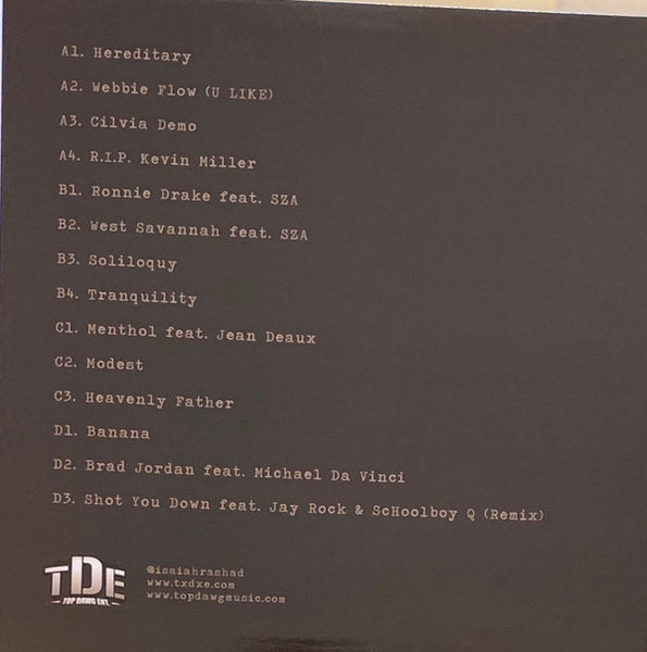 Isaiah Rashad Ronnie Drake