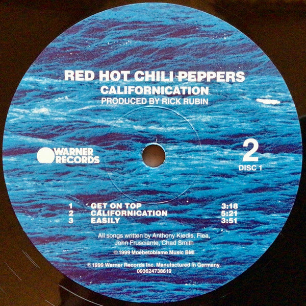 Red Hot Chili Peppers Album Cover Californication