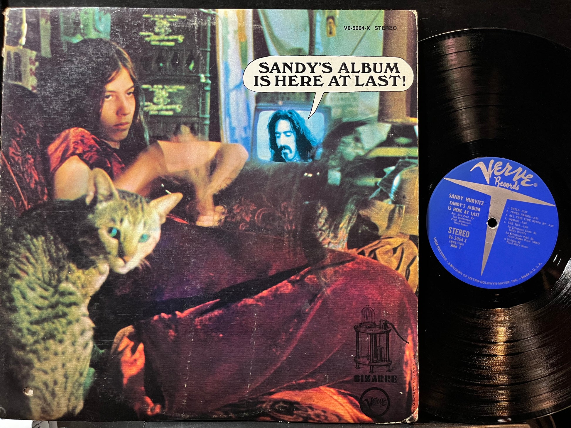 Sandy Hurwitz - Sandy's Album Is Here At Last (VINYL) | Excellent+ (EX ...